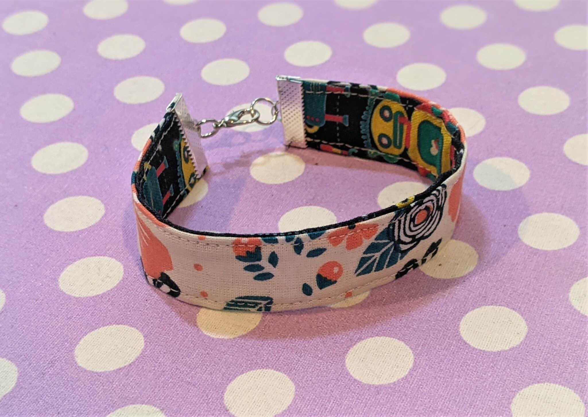 Fabric Scrap Bracelets DIY - 5 out of 4 Patterns
