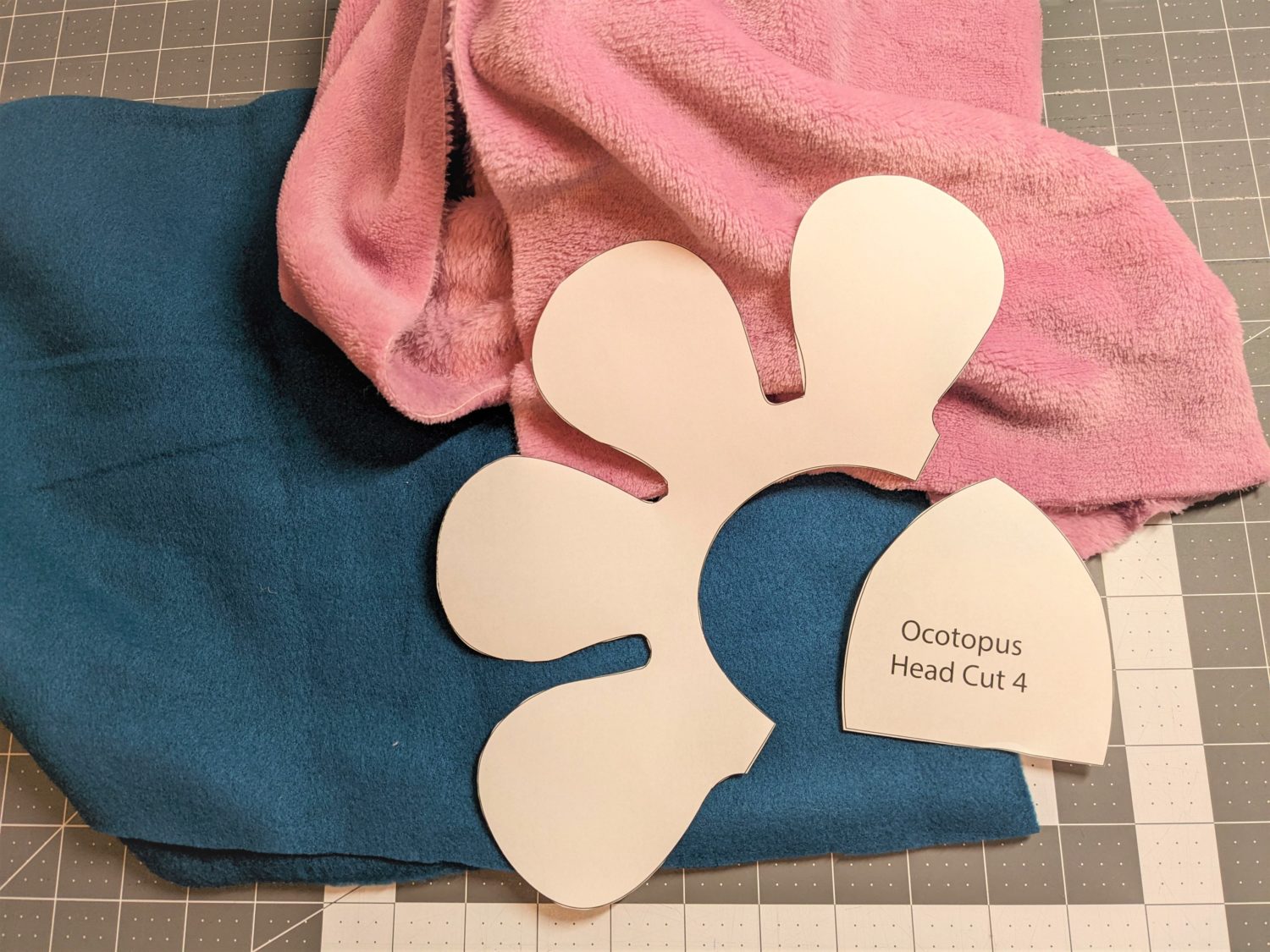 Reversible Octopus Plush - 5 out of 4 Patterns